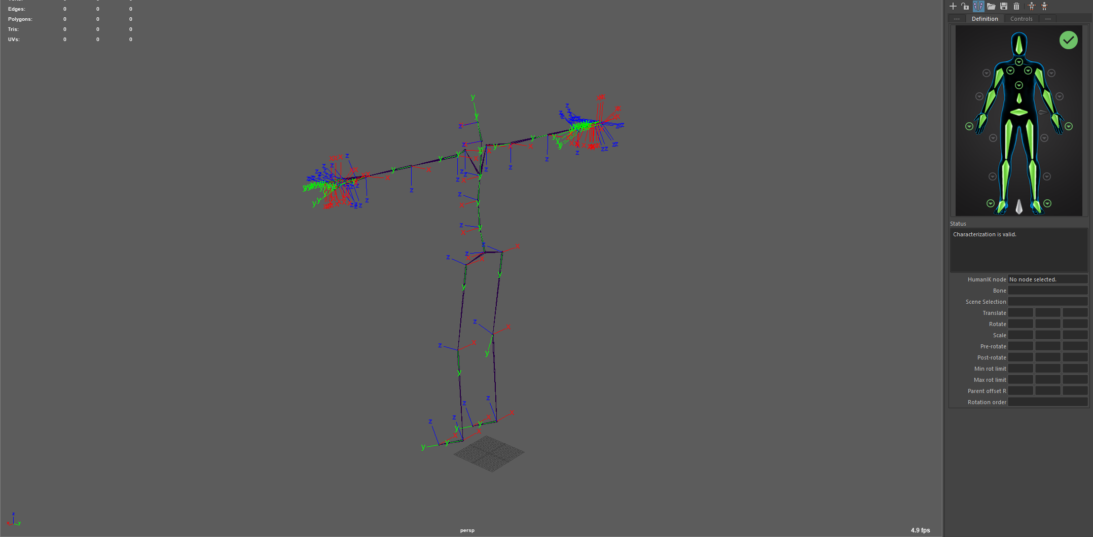 Human IK validation for mixamo mocap - Autodesk Community