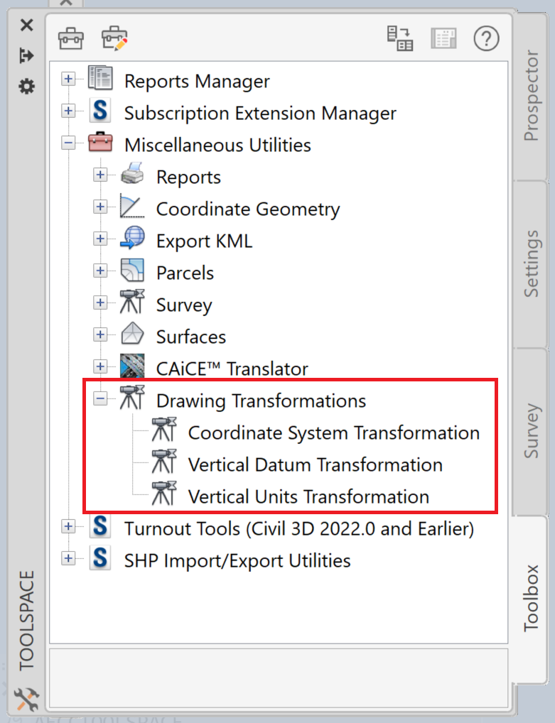 Horizontal and Vertical Datum conversion - Autodesk Community