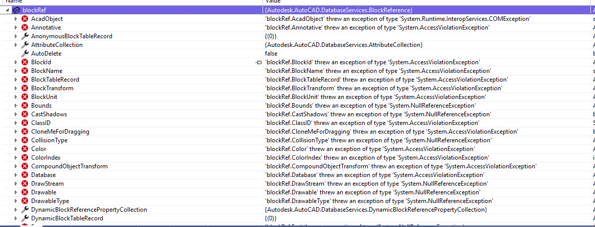 Solved: C# - After insert a Block, can not recover objectId, because receive a exception ...