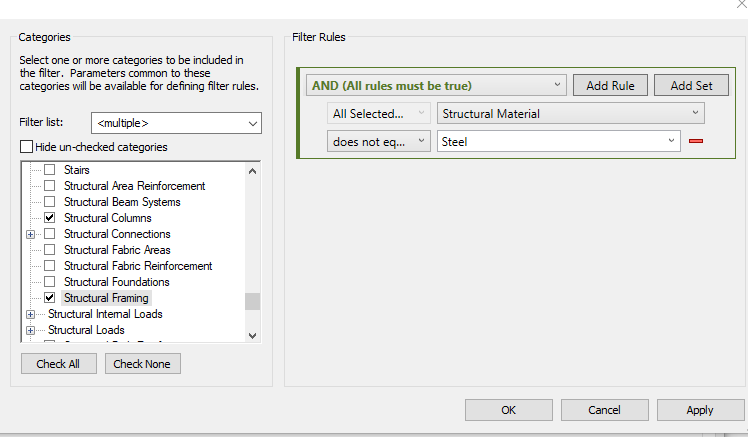 Solved: Show Only Steel Framing - Autodesk Community