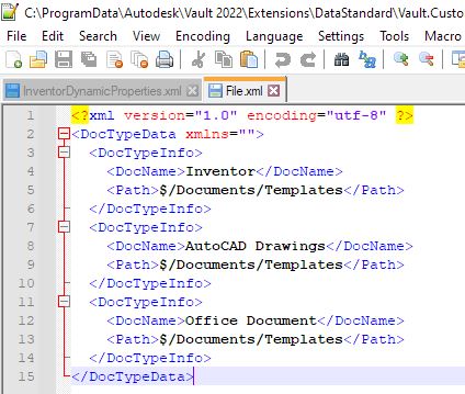 Solved: Empty Document type creating document in Vault using VDS - Autodesk Community