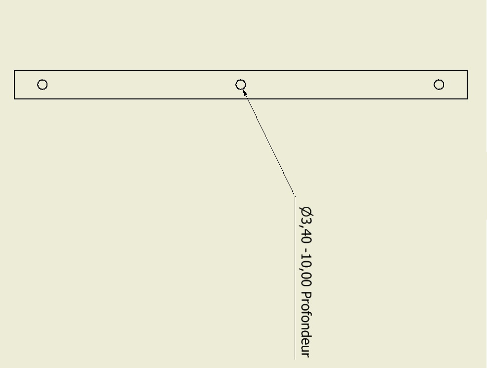 Hole/thread note text alignement - Autodesk Community
