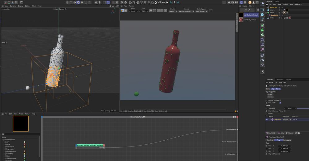 Rendering Matrix with Mograph selection - Autodesk Community