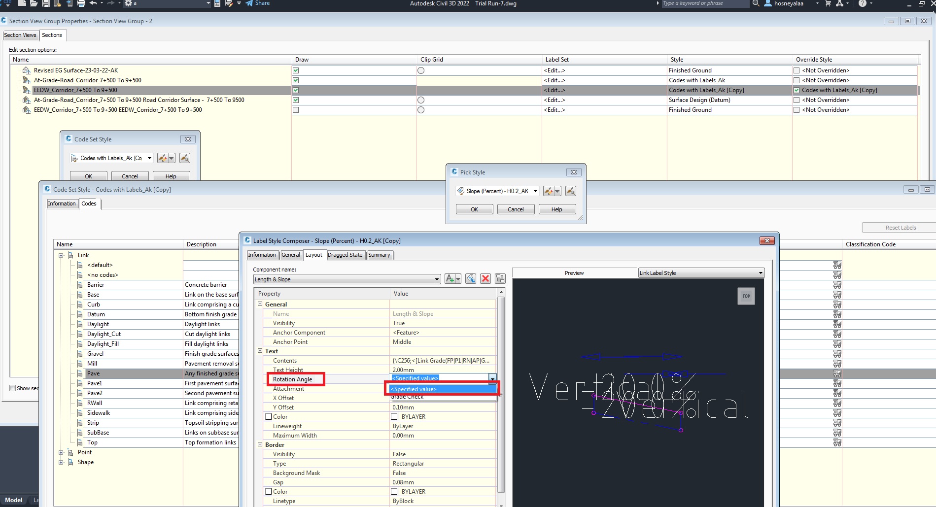 Solved: Cross Section view Style - Autodesk Community