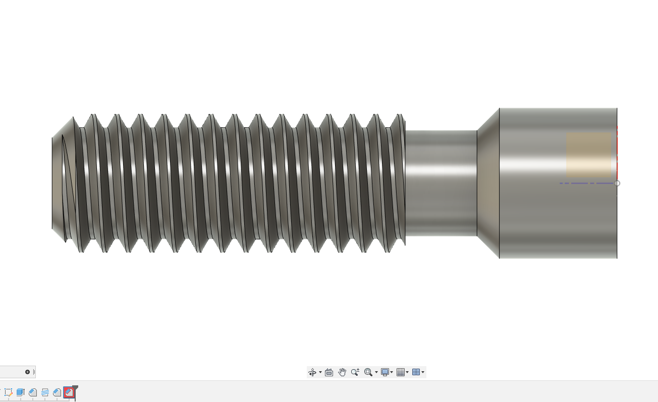 Solved: Issue with external thread - Chamfering a undercut so thread ...
