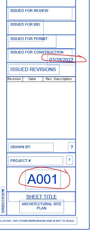 Issues with Titleblock issued dates - Autodesk Community