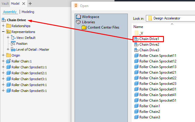 Rename Chain Drive assemby - Autodesk Community