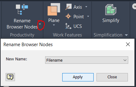 Rename Chain Drive assemby - Autodesk Community