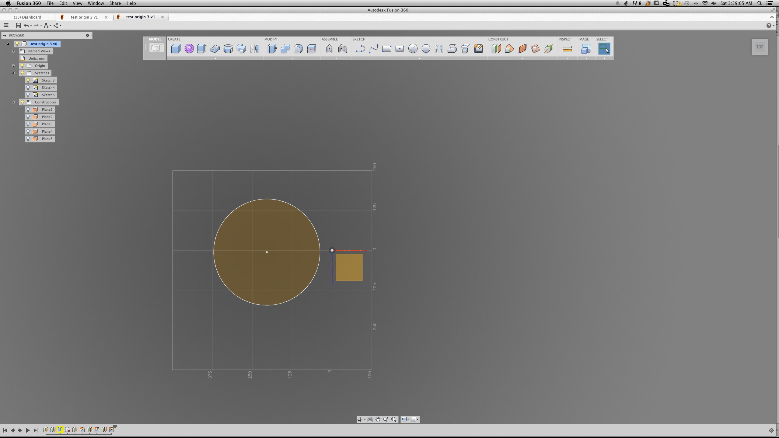 Display of Origin Problem - Autodesk Community