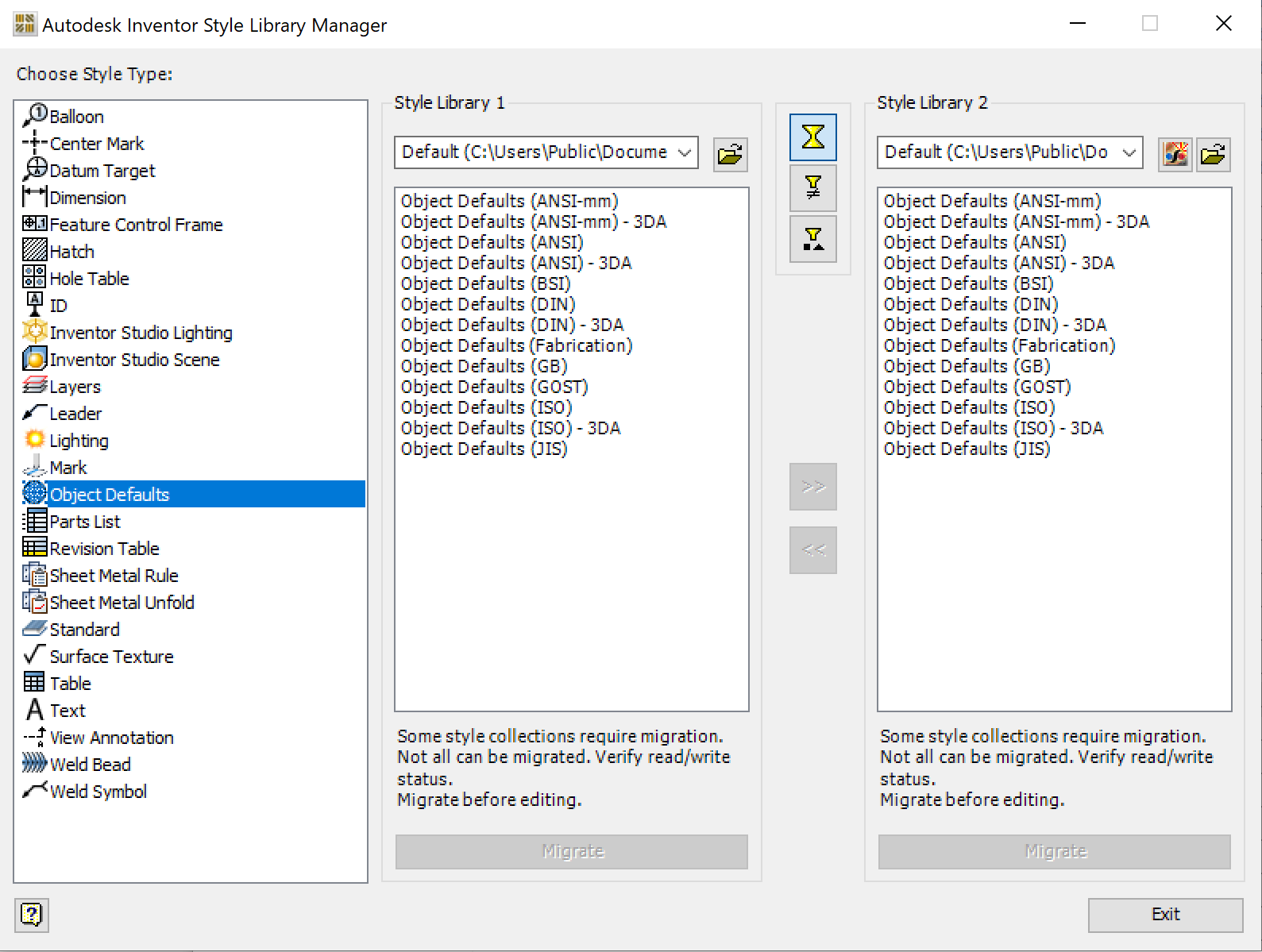 Solved: Inventor 2022 style library is Read-Only after saving styles ...
