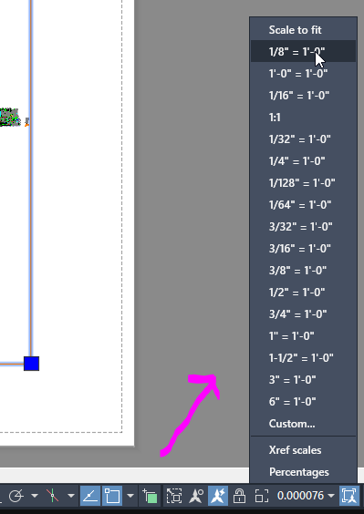 Graphic Scale Selection - Autodesk Community