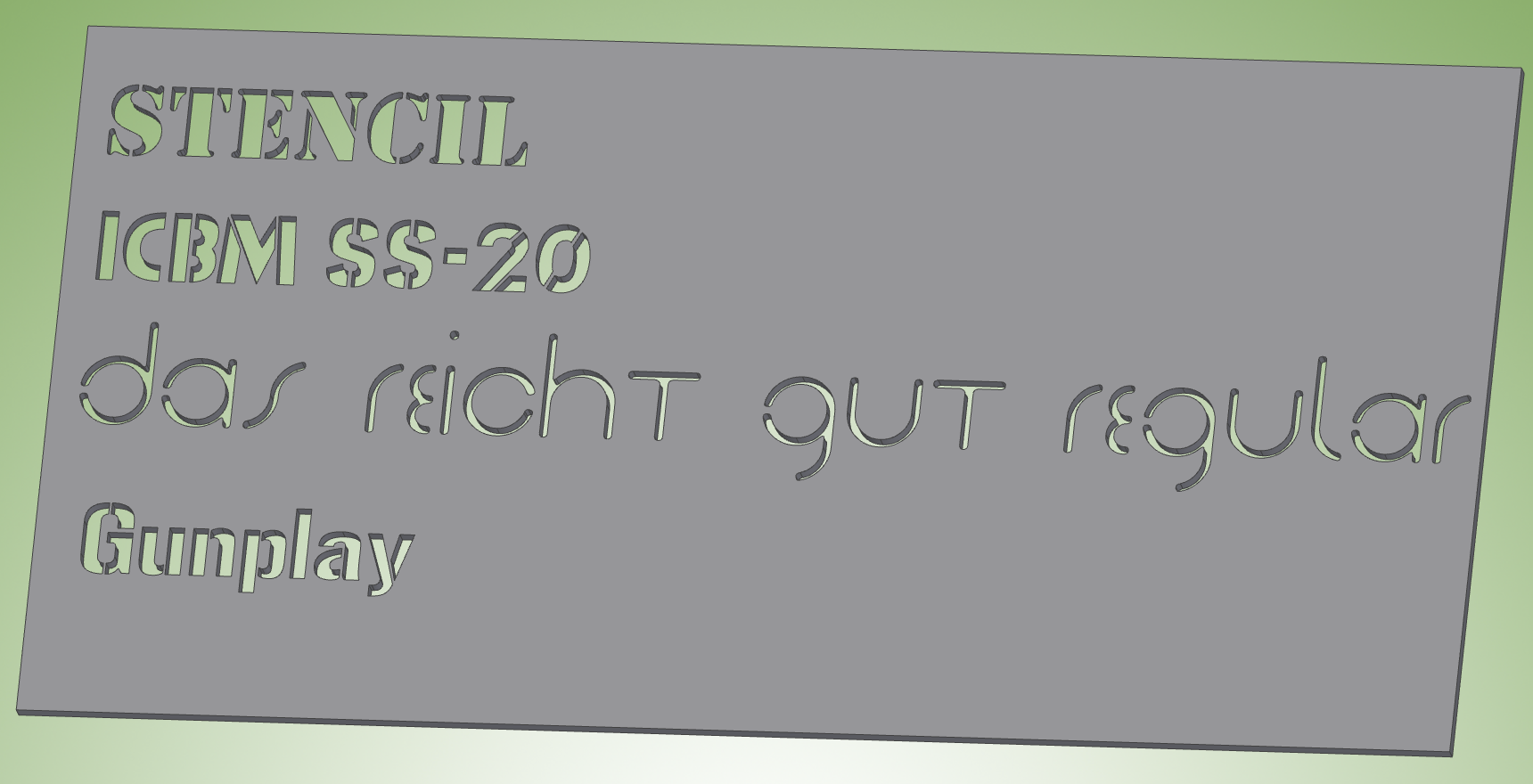 Font Suggestions for Cutting in Sheet Metal - Autodesk Community
