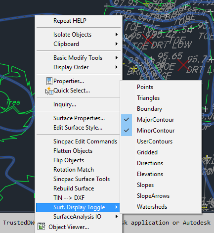 Quicker Access to Surface Display Properties - Autodesk Community