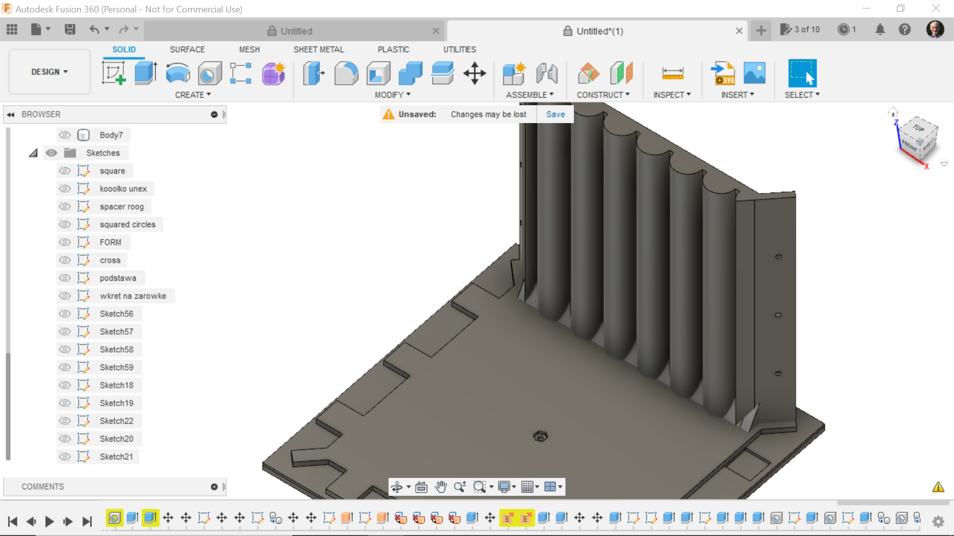 Solved: Problem creating ribs - Autodesk Community