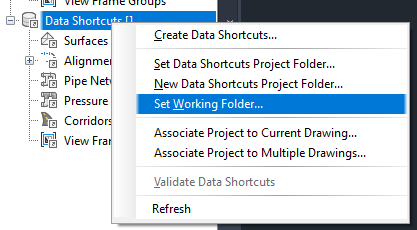 New Data Shortcut Project in ProjectWise - Autodesk Community