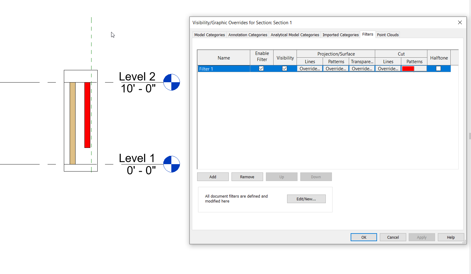 Solved: view graphics - filter walls - Autodesk Community