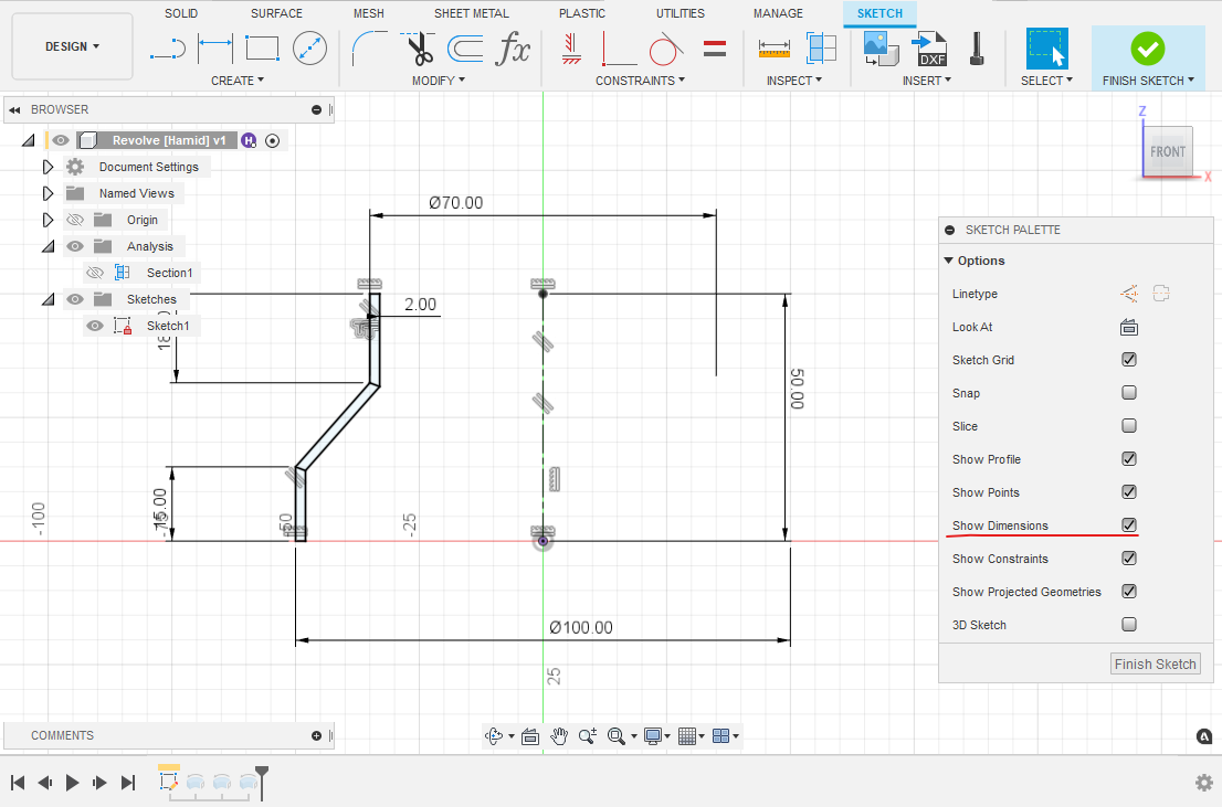 Solved: Turn off dimension in Fusion drawing - Autodesk Community