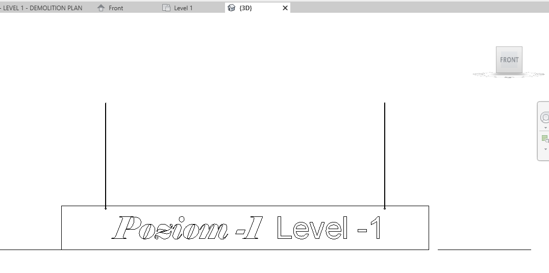 Aligning 3D Text to another 3D Text in Revit Family - Autodesk Community