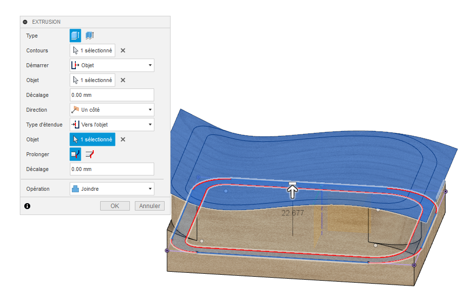 Résolu : Fusion 360 : Creer un tracé des bords d'un modele pour faire ...