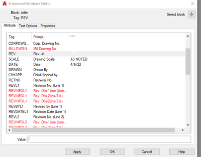 Solved: Auto Populate Revision level based on name of the file - Autodesk Community