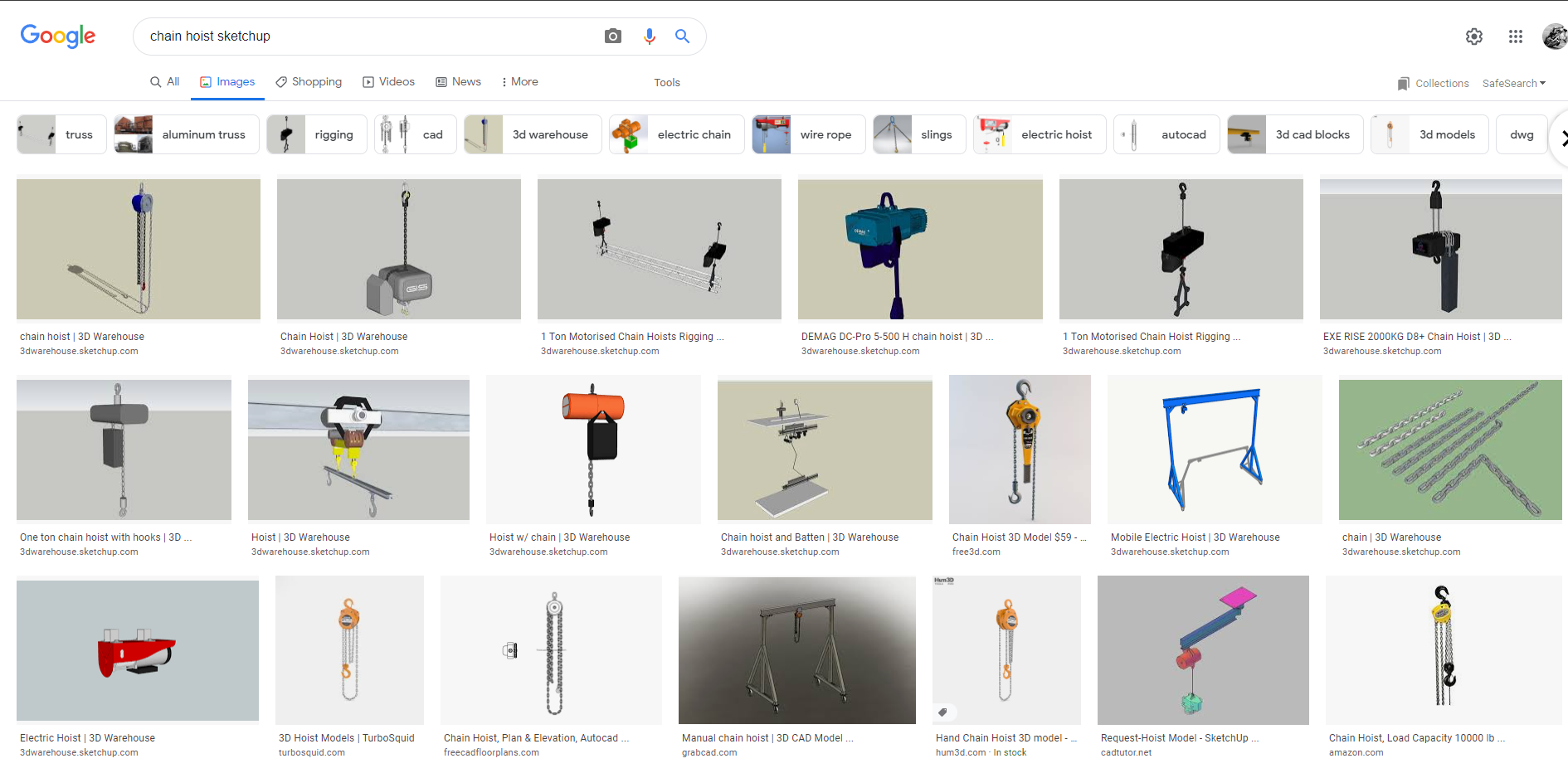Chain Hoist with motorized pulley 3D model Needed - Autodesk Community