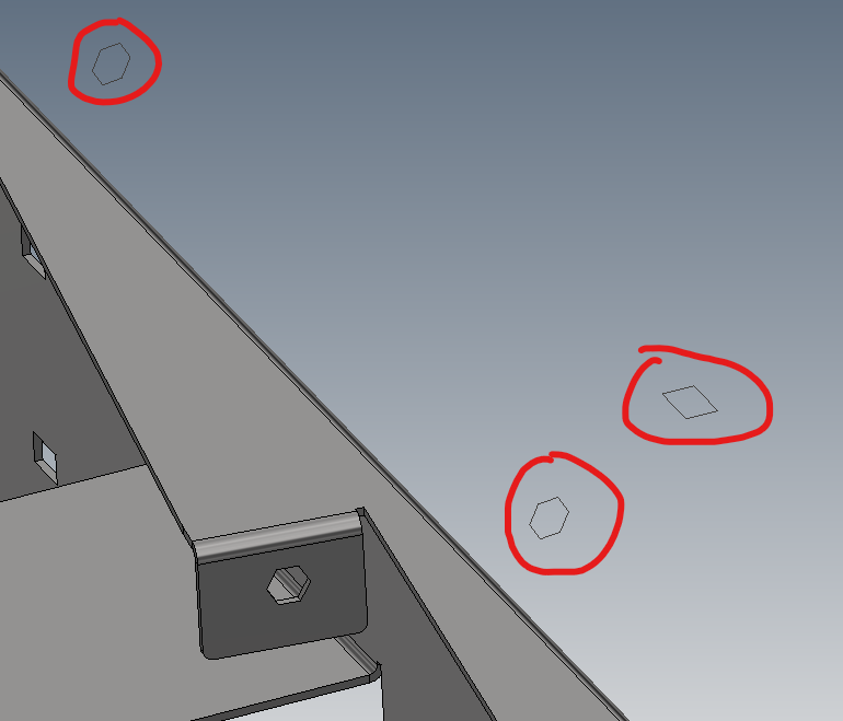 Sheet metal iPart iFactory Mirror showing Punch sketch - Autodesk Community