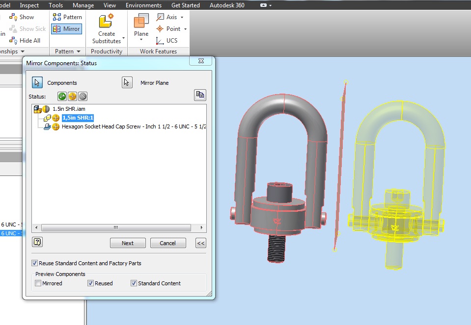 Solved: _MIR parts - Autodesk Community