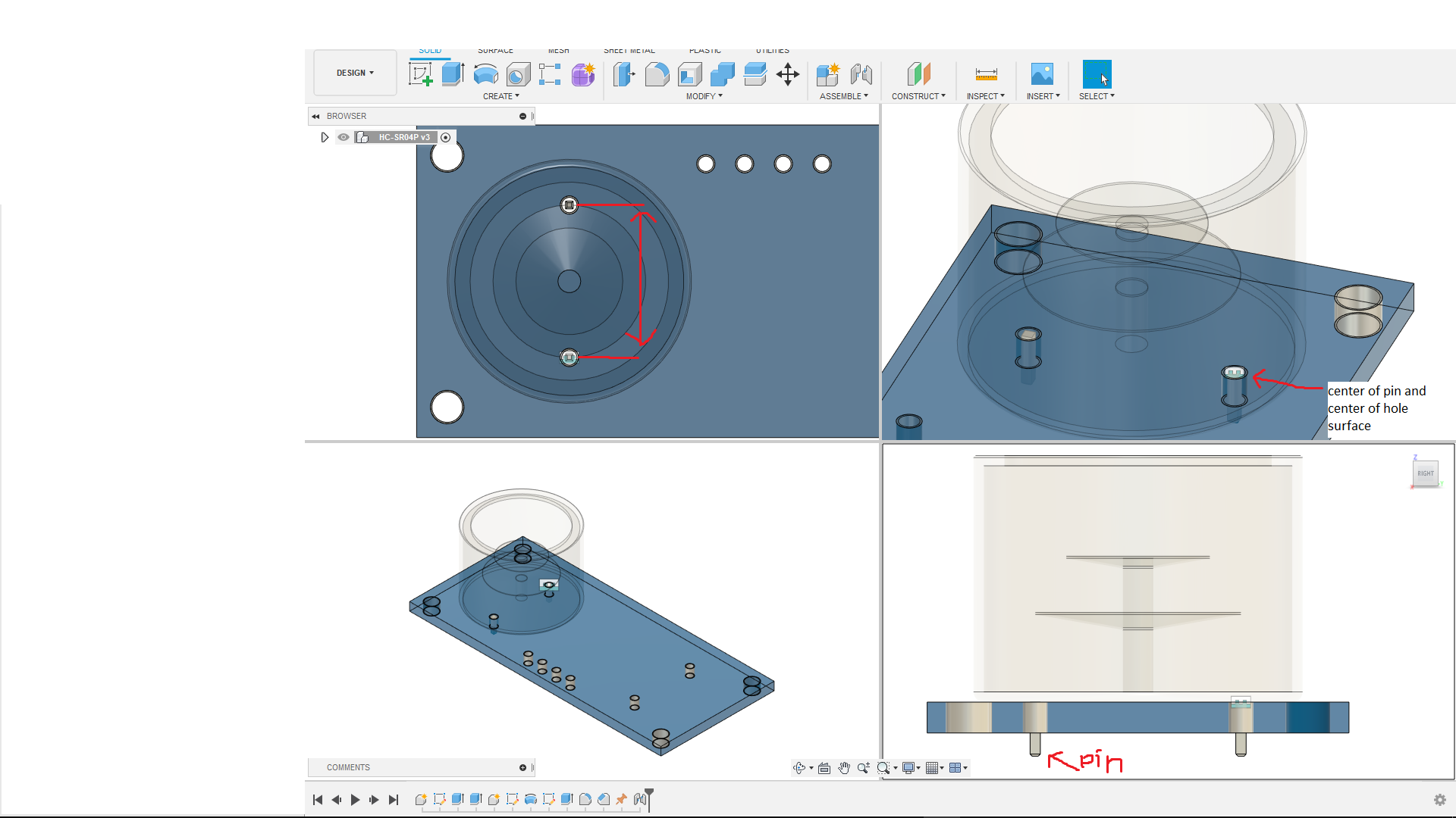 Solved: How to know shafts center is correct? - Autodesk Community