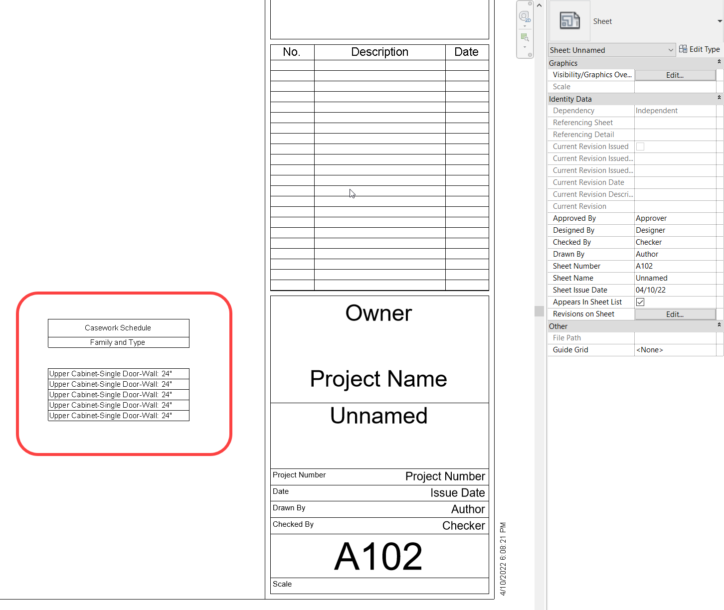 How do you split a Casework schedule between families? - Autodesk Community