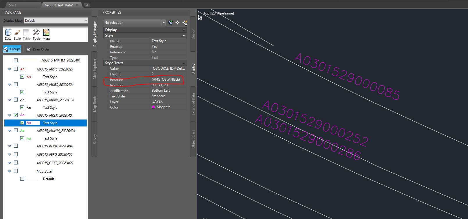 Rotate Label - Align with Polyline - Autodesk Community