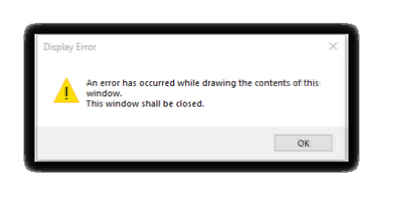 Revit 2022 - Display Error opening structural models. Only in one ...