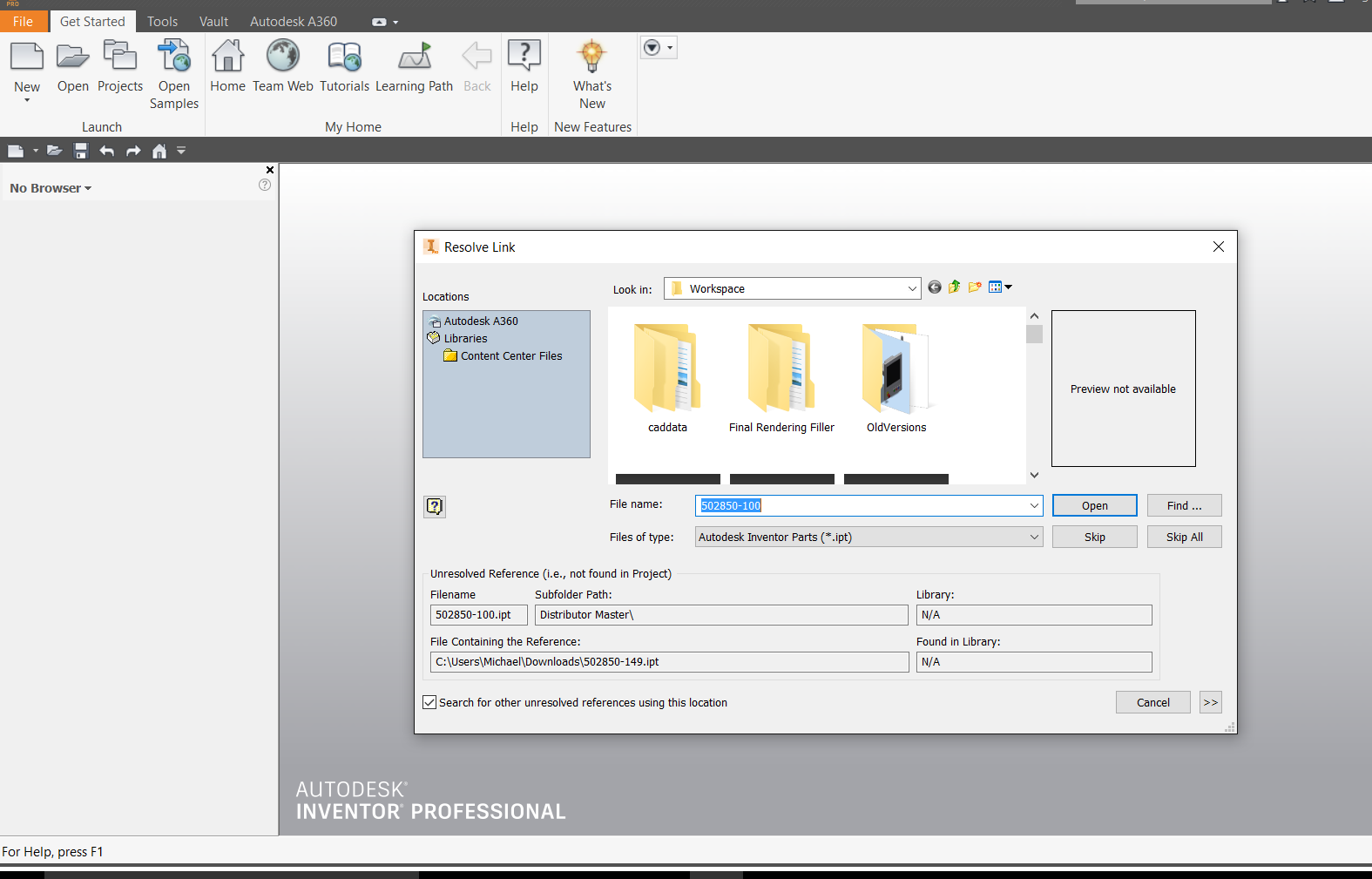 Solved: missing reference - Autodesk Community