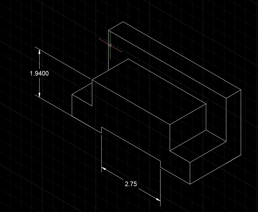 Using oblique dimensions on isometric drawing with unequal extension line lengths - Autodesk ...