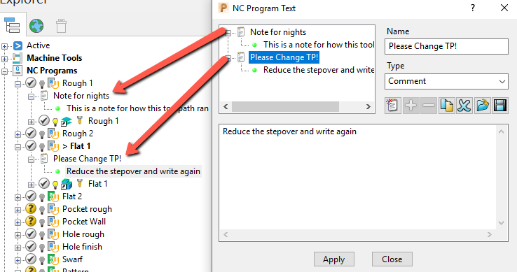 Solved: PowerMILL 'Note' Entity? - Autodesk Community