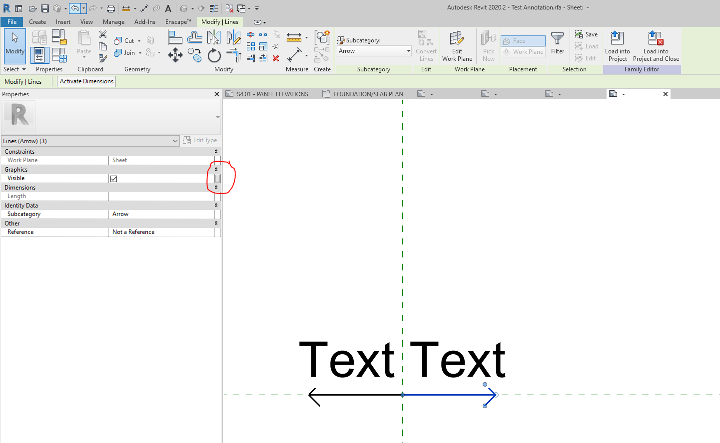 Graphics Visibility parameter does not work - Autodesk Community