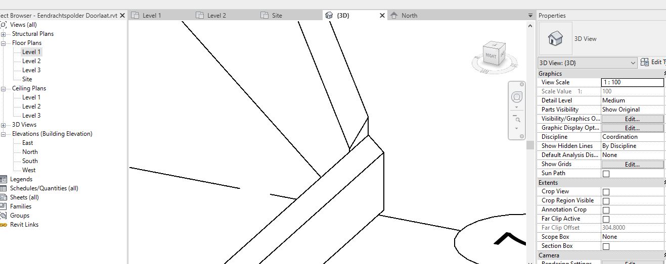 How to connect corners of walls with an elevated, diagonal angle ...