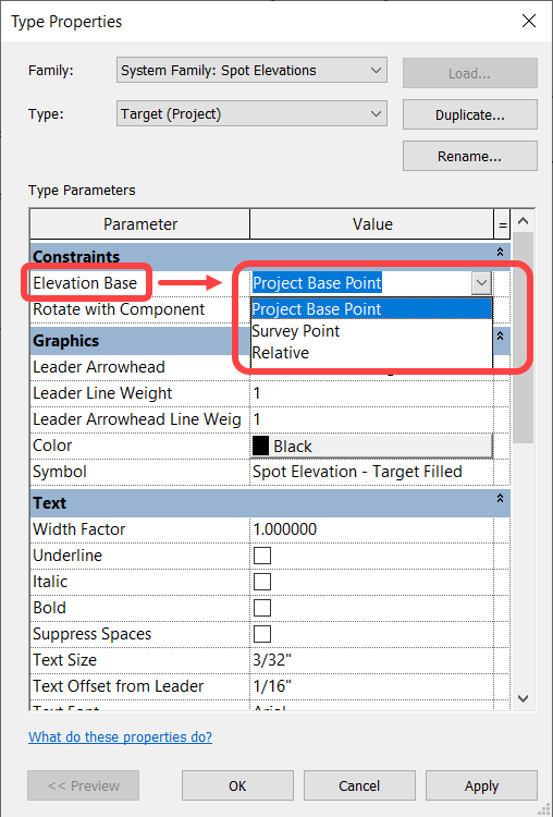 Solved: why do elevations appear as negatives when I set them to reference project base point ...