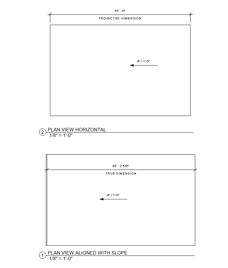 Solved: Sloped floor plan not displaying correctly - Autodesk Community
