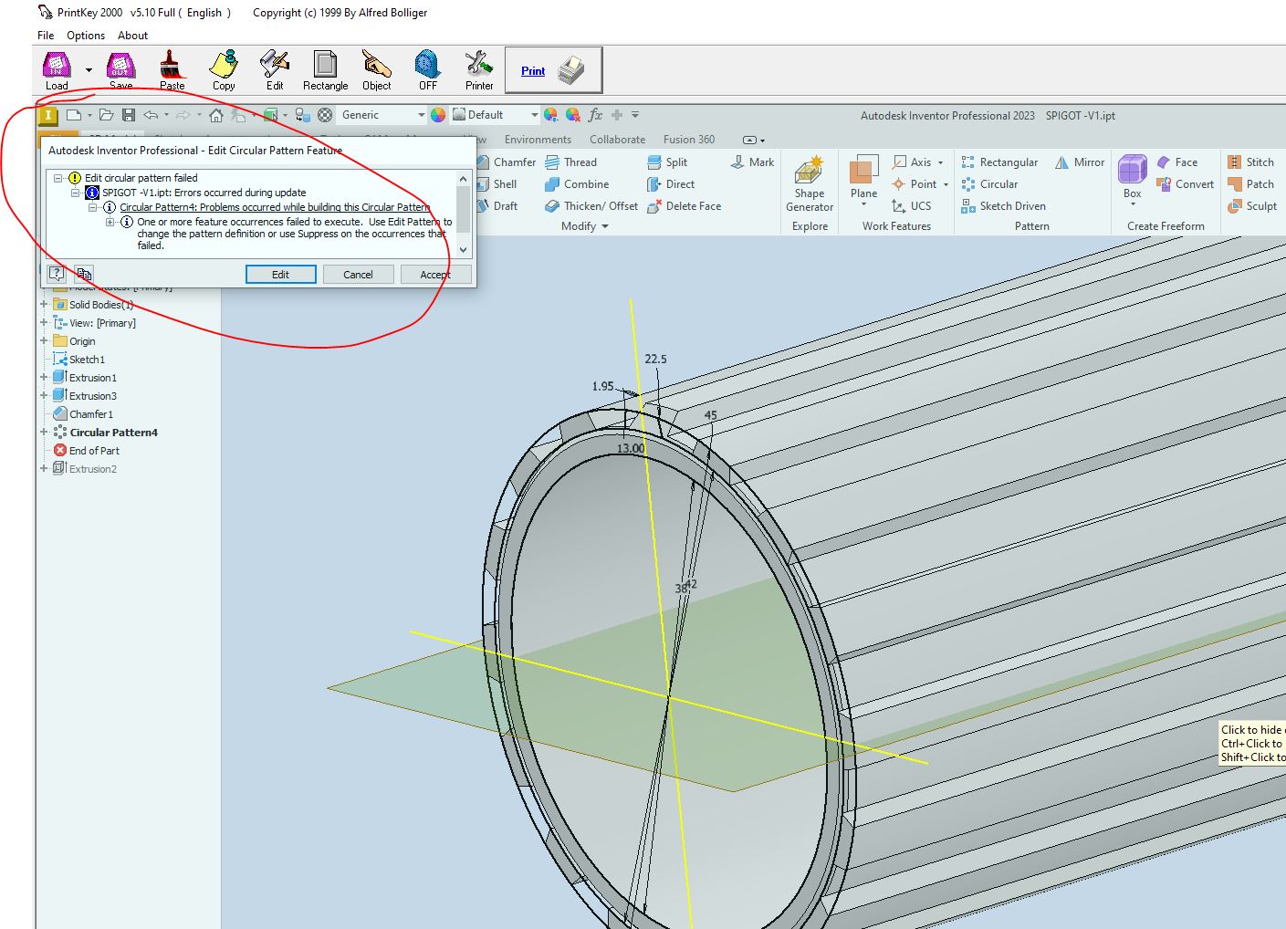 Solved: Circular pattern - Autodesk Community