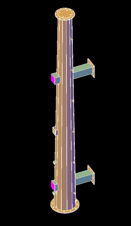 Solved: Assembly drawings for the Tapered Folded Plate Column are not generating Properly ...