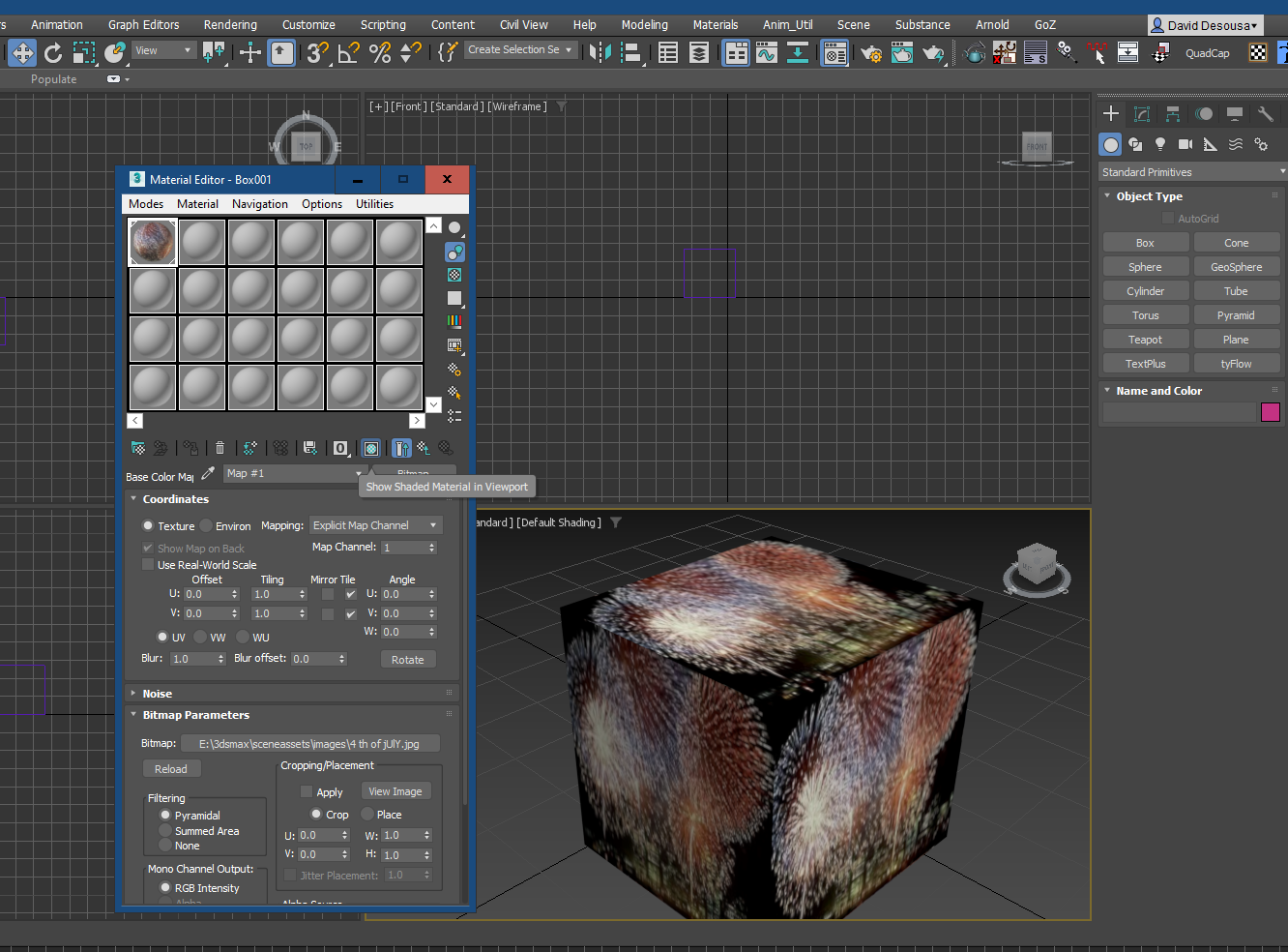 Objects don't have a material in viewport - Autodesk Community