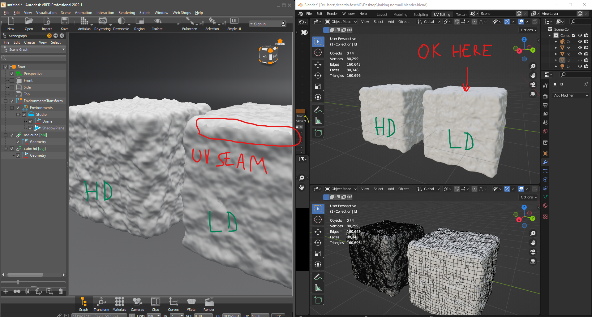 Solved: Issue with baked normal maps - Autodesk Community