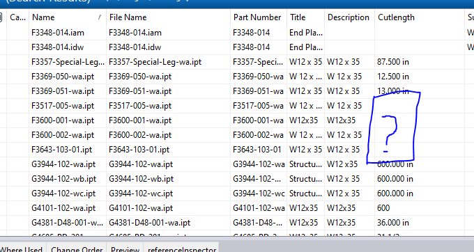 Solved: User Defined Property not showing for all parts - Autodesk Community