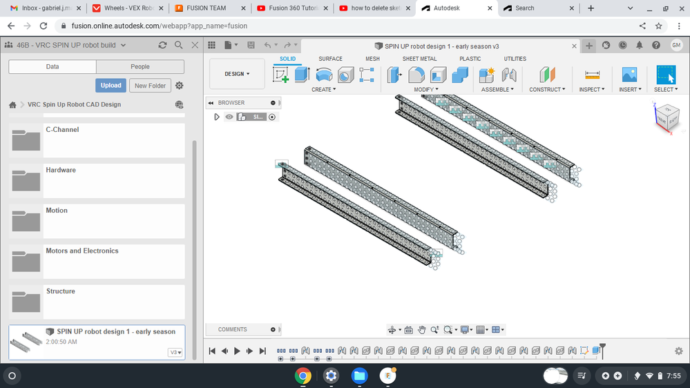 Solved: Unwanted Sketch points stuck in VEX C-channel - Autodesk Community