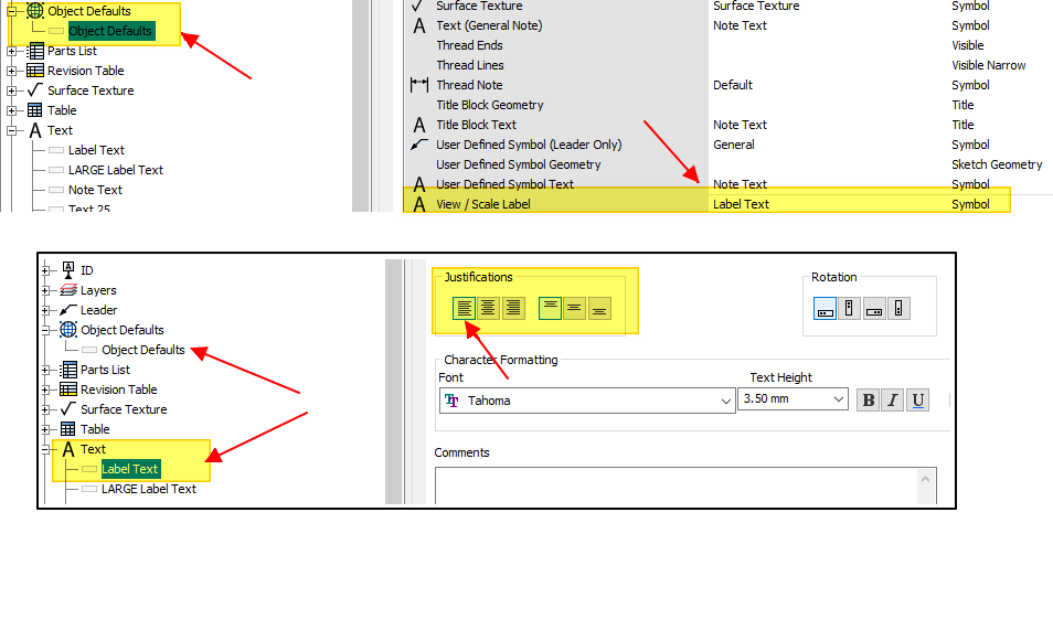 Solved: I updated my IDW Template, now all the view text is left ...