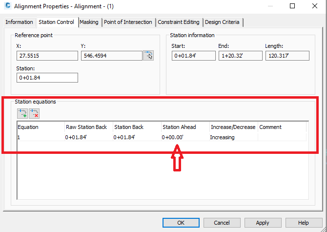After change the Alignment start chainage - Autodesk Community