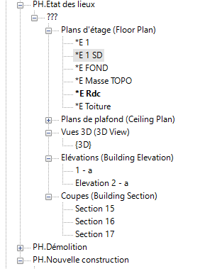 Résolu : Revit : Organisation de l'arborescence et préfixes - Autodesk Community