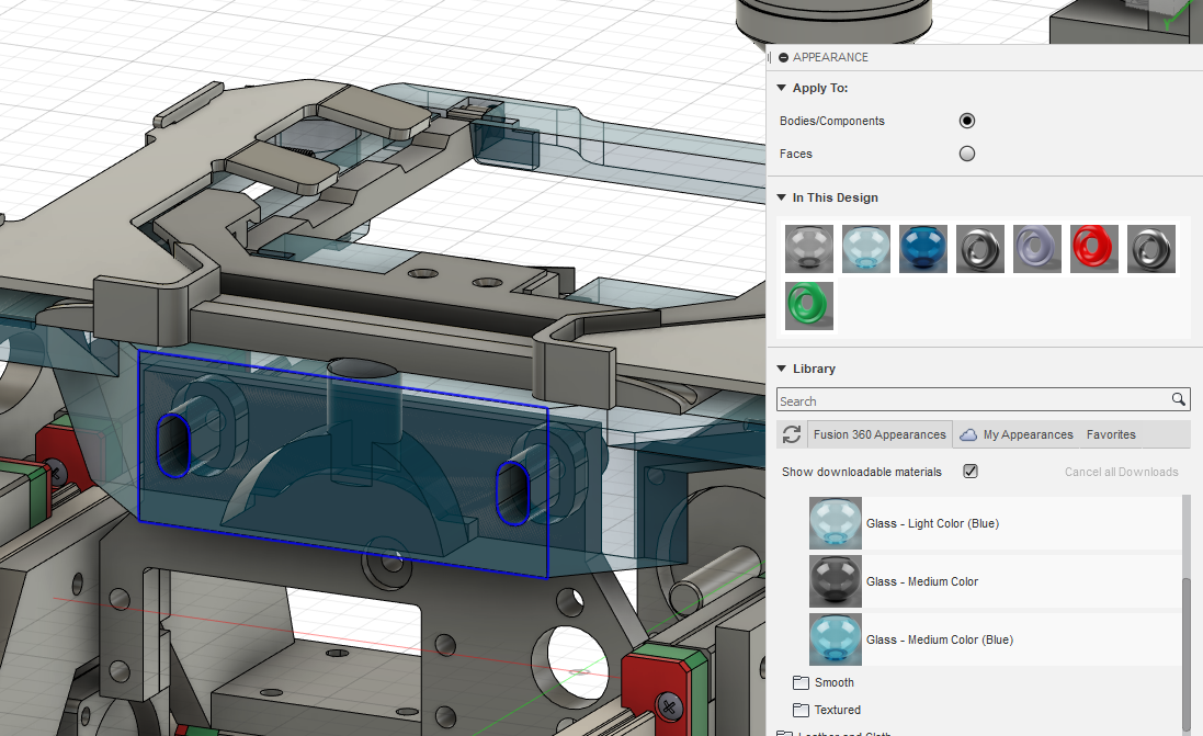 How can I make a component transparent in an assembly? - Autodesk Community