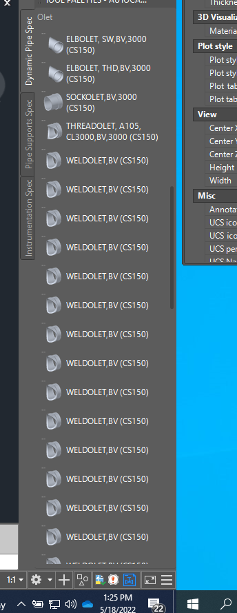 Multiple entries of same component in tool palette - Autodesk Community