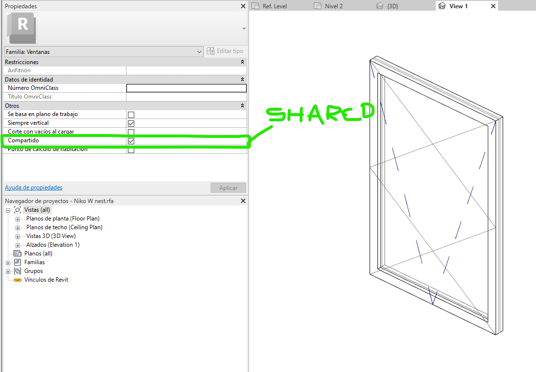 Solved: Cant see my window-glass in planview - Autodesk Community